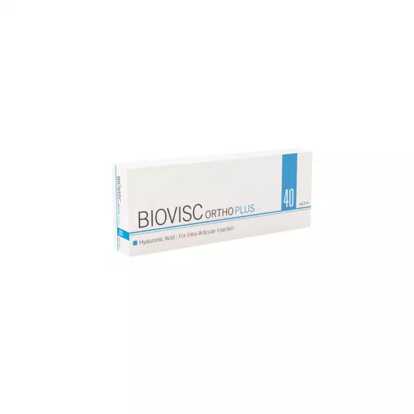 Biovisc Ortho Plus, 40 mg / 2 ml, solutie injectabila, 2 ml x 1 seringa ...