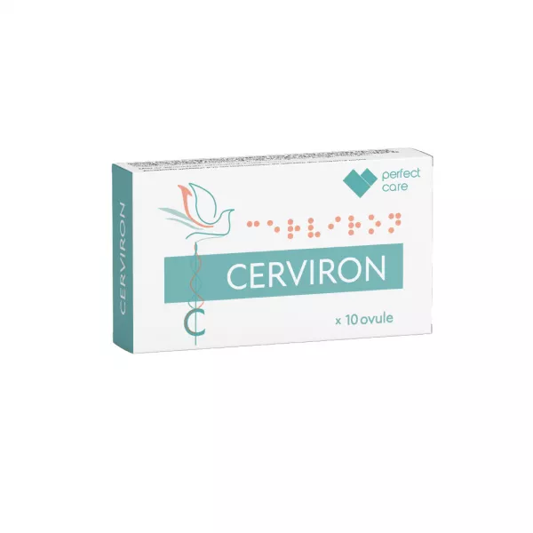 Cerviron, 10 ovule, Perfect Care Distribution - FarmaciaBajan.ro
