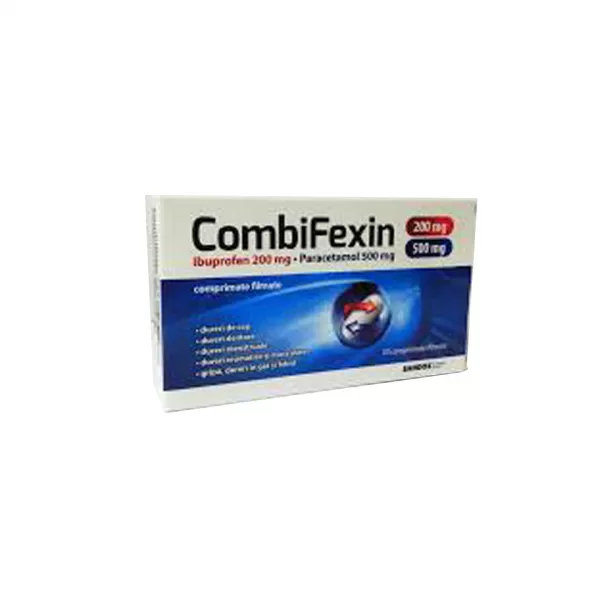 Combifexin 200 mg/500 mg comprimate filmate - FarmaciaBajan.ro
