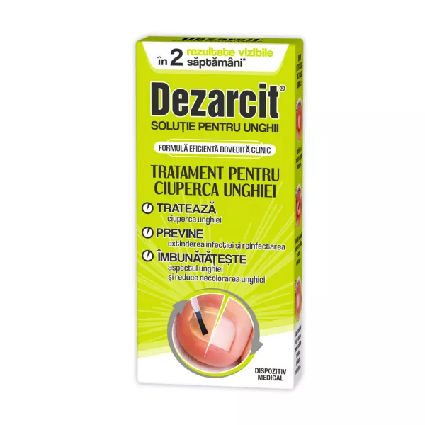 Dezarcit solutie pentru tratament ciuperca unghiei, 5 ml, Pharma Source ...