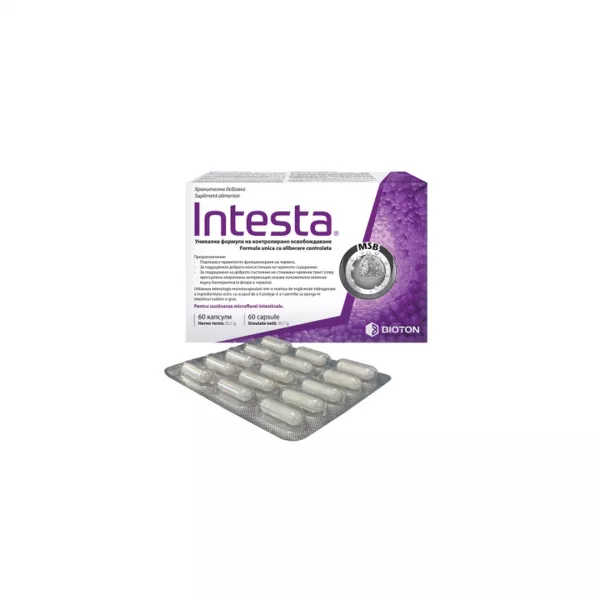 Intesta, 60 capsule, Bioton - FarmaciaBajan.ro