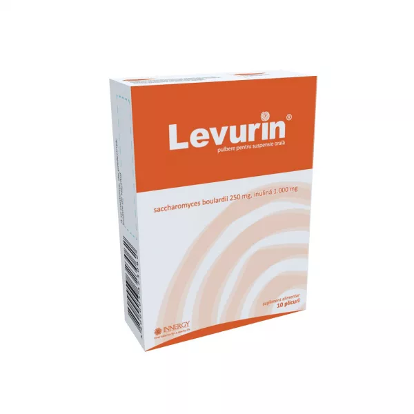 Levurin, 10 plicuri, Innergy - FarmaciaBajan.ro