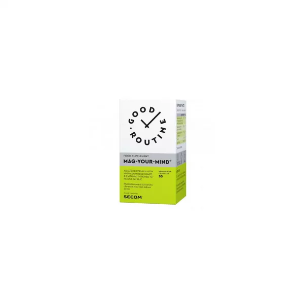 Mag Your Mind Good Routine, 30 capsule, Secom - FarmaciaBajan.ro