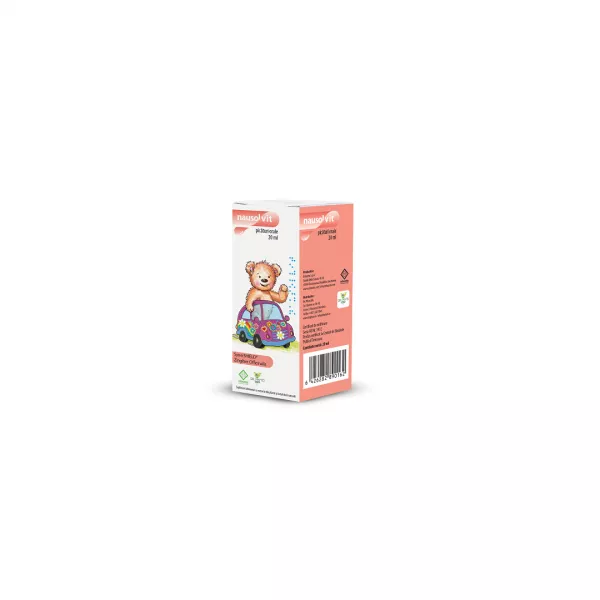 Picaturi pentru greata si varsaturi Nausolvit, 20 ml, Dr Phyto ...