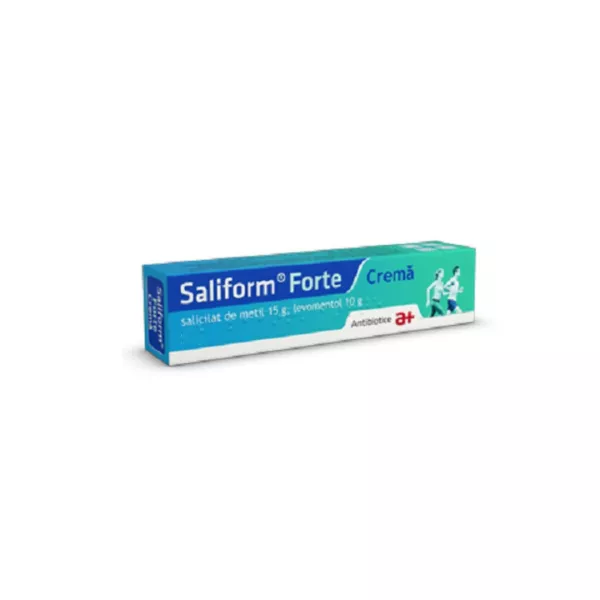 Saliform Forte Crema, 50g, Antibiotice SA - FarmaciaBajan.ro