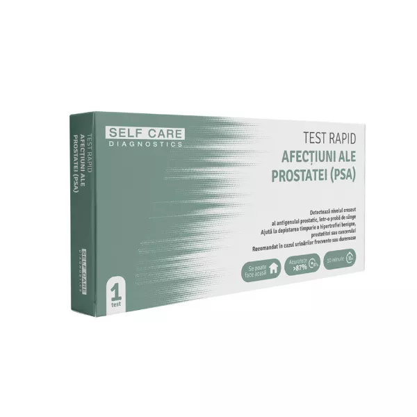 Test rapid afectiuni ale prostatei (PSA), 1 bucata, Veda Lab ...