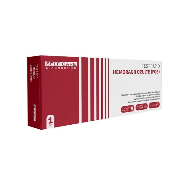 Test rapid hemoragii oculte (FOB), 1 bucata, Veda Lab - FarmaciaBajan.ro