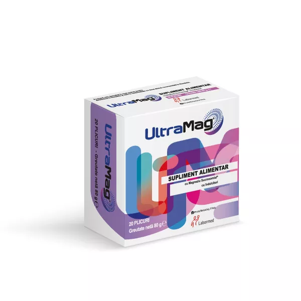 UltraMag, 20 plicuri, Labormed Pharma - FarmaciaBajan.ro