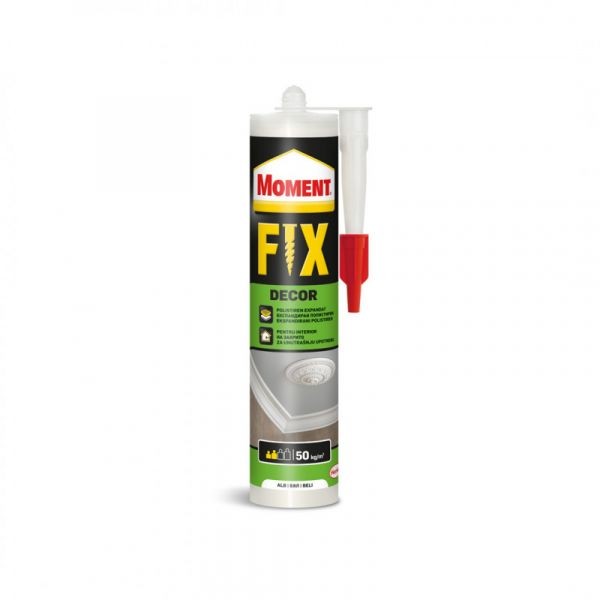 Adeziv de montaj pentru polistiren, Moment FixDecor, 400g