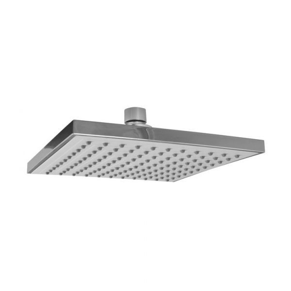 Baterii dus Cap de dus fix, Ferro Squerto, 200x200mm, crom 4...