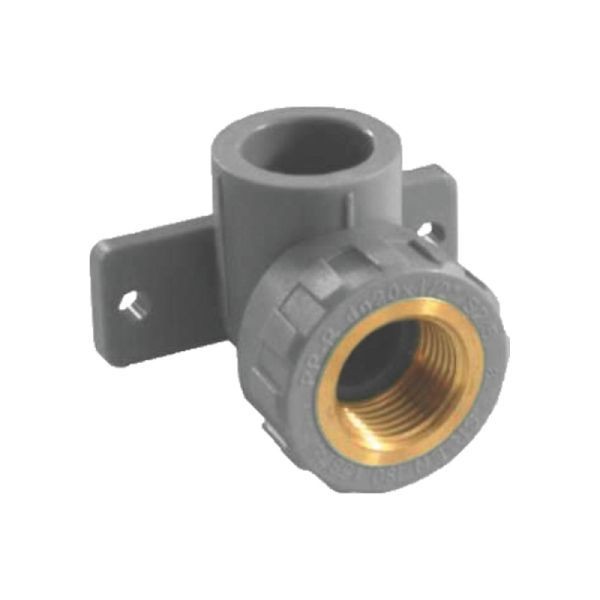 Tevi si fintinguri PP-R Cot PPR gri, prindere perete, Valrom...