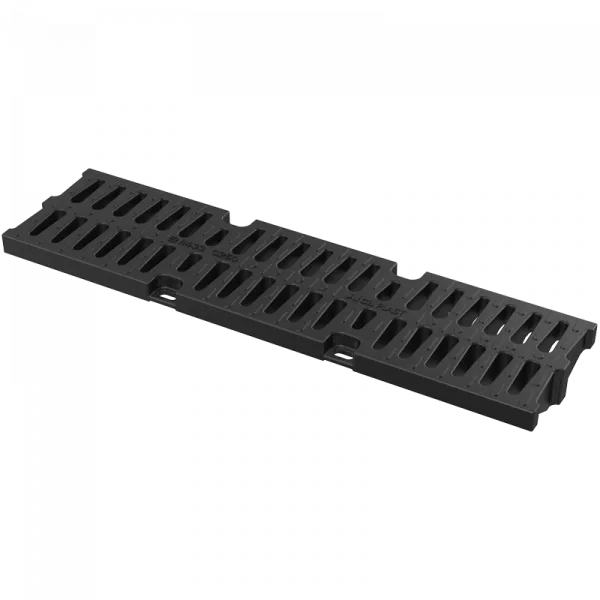 Rigola de exterior de 100 mm cu rama din plastic si gratar compozit ...