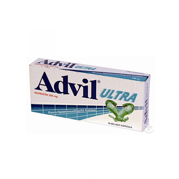 Medicamente pentru durere Advil Ultra 200mg ,10 capsule moi ...