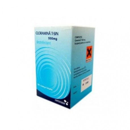 Arsuri si rani Cloramina T 500mg , 50cpr. (Sintofarm) F15041...