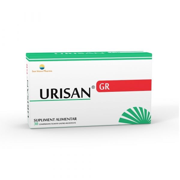 Medicamente pentru infectie urinara Urisan GR 30 capsule (Su...