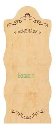 Eticheta Hartie Sticla Homemade Etichete Borcane.ro