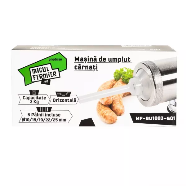 Cauti Masina de carnati 3kg ORIZONTAL 5 palnii MF-BU1003-G01...