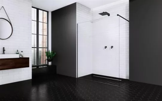 Perete Dus Walk-In CABINA DUS WALK-IN MODO NEW BLACK II 70cm...