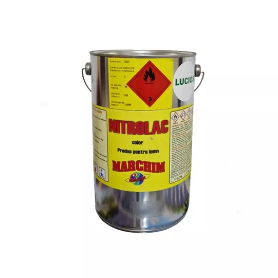 Lac pentru parchet NITROLAC LUCIOS PENTRU MOBILA 4L MARCHIM ...
