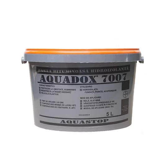 Hidroizolatie fundatie PASTA BITUM HIDROIZOLANTE 7007 5L AQU...