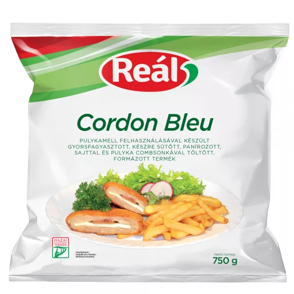 Carne preparate congelate REAL CORDON BLEU 720G # 14 buc 125...