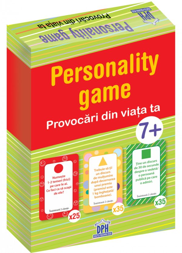 Personality game -Georgeta Panisoara -Editura DPH