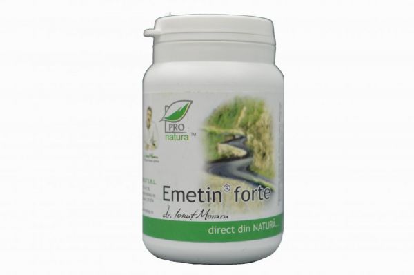 Emetin Forte 60 capsule - Pro Natura H0005140 Afectiuni ale ...