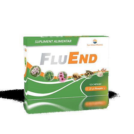 Fluend 12 capsule - Sun Wave Pharma H0007530 Afectiuni respi...