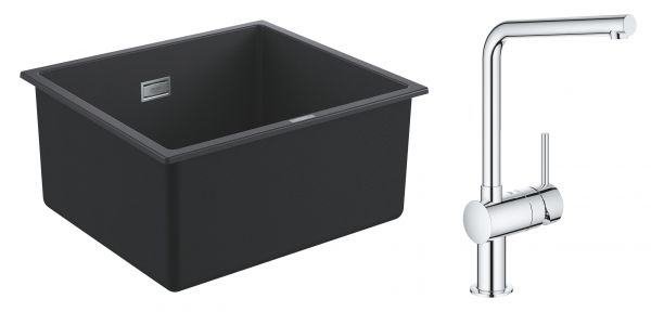 Cauti Pachet chiuveta Grohe quartz K700U 31653AP0, 457 x 40