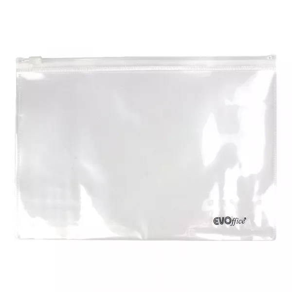 Mape Mapa plastic transparent A5 ,160 microni cu fermoar EV...