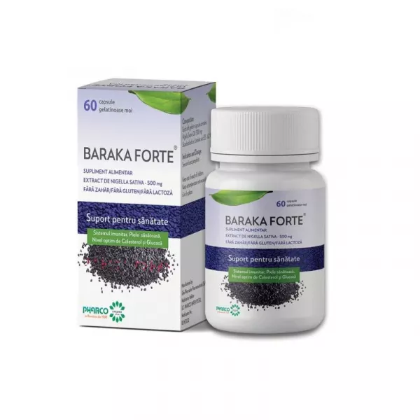Adulti Baraka Forte, 500mg, 60 capsule moi, Pharco P38848571...