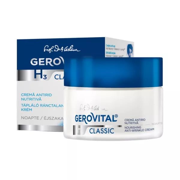 GEROVITAL CREMA ANTIRID NUTRITIVA NOAPTE *50 ML 285 GEROVIT...