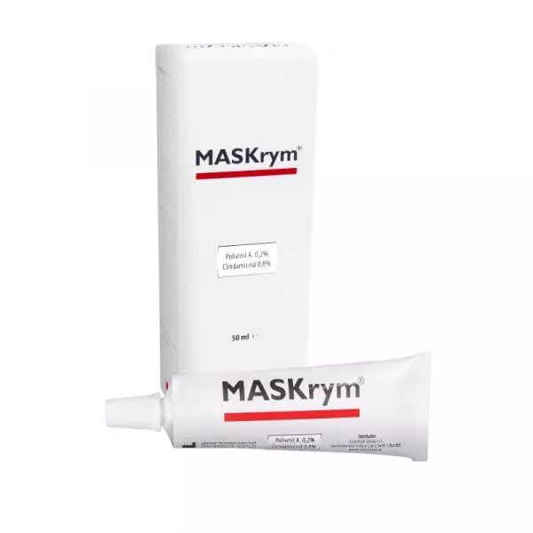 MASKrym® 50 ml emulsie tratament acnee moderată SOLART...