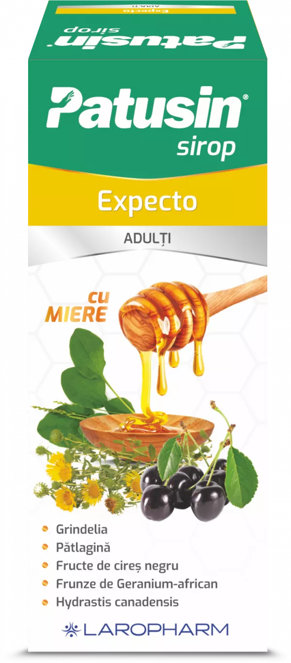 Patusin Expecto, sirop pentru adulti, 100 ml, Laropharm LAR...