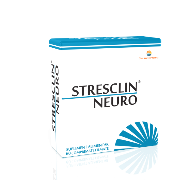 Stresclin Neuro, 60 comprimate, Sun Wave Pharma SUN WAVE PH...