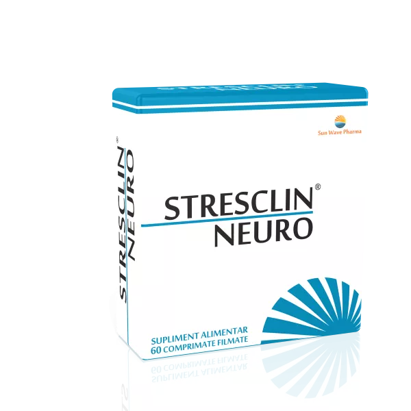 Stresclin Neuro, 60 comprimate, Sun Wave Pharma SUN WAVE PH...