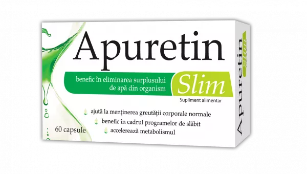 Zdrovit Apuretin Slim, 60 Capsule ZDROVIT SLABIRE SI TONIFI...