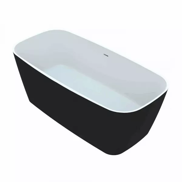 Cada baie Cada freestanding Vayer Volans black & white 1...