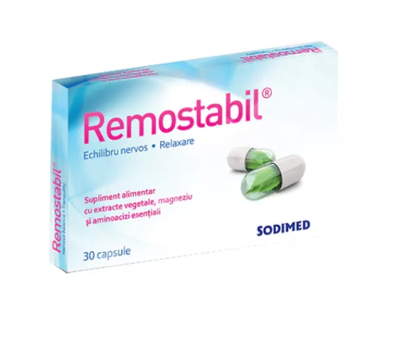 REMOSTABIL X 30 CPS |42.14 lei | Larafarm.ro
