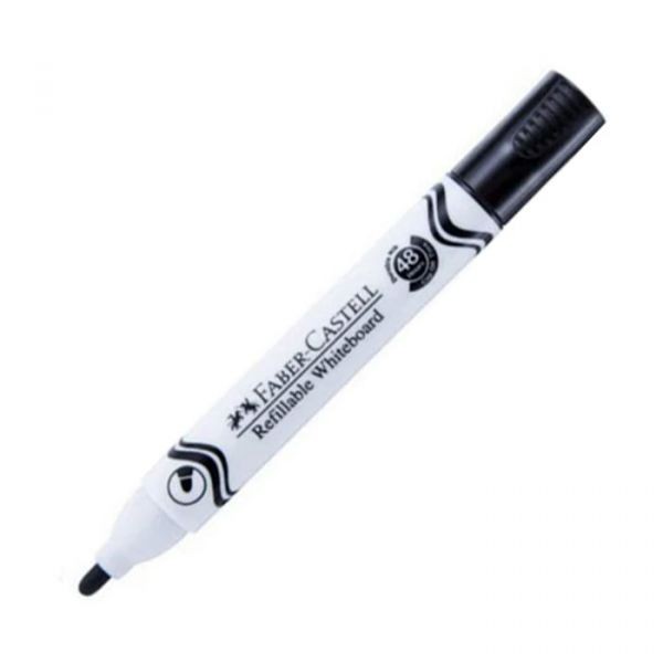 Markere whiteboard FABER-CASTELL | MARKER WHITEBOARD NEGRU W...
