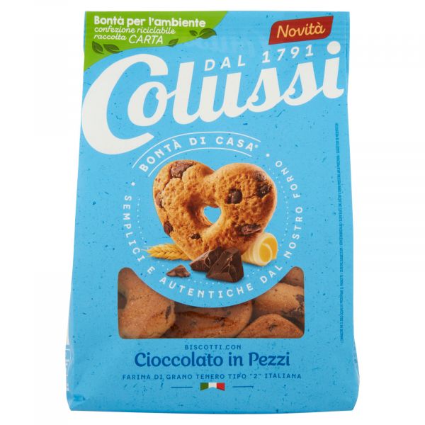 Biscuiti Cu Bucati De Ciocolata Colussi