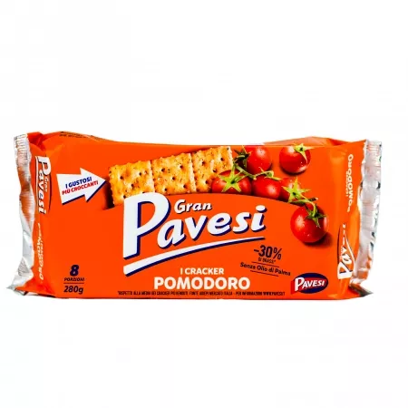 Panificatie Crackers Cu Rosii Pavesi 8013355500691 Gran Pa...