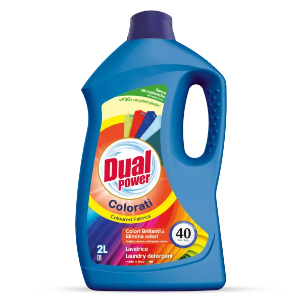 Detergent Rufe Colorate Dual Power