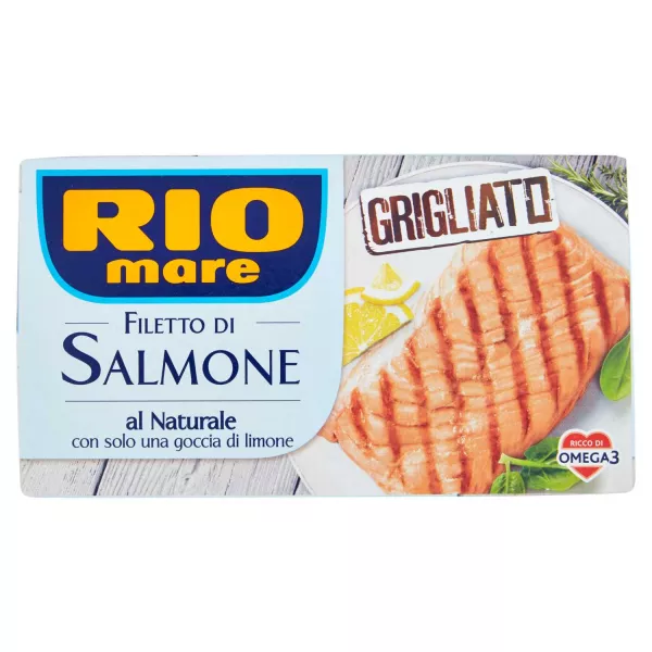 Fileuri de Somon Rio Mare natural la gratar