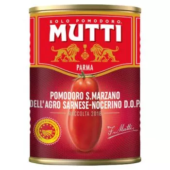 Mutti San Marzano Rosii Decojite 400 g
