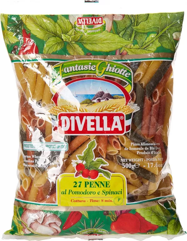 Paste Divella Penne Tricolor