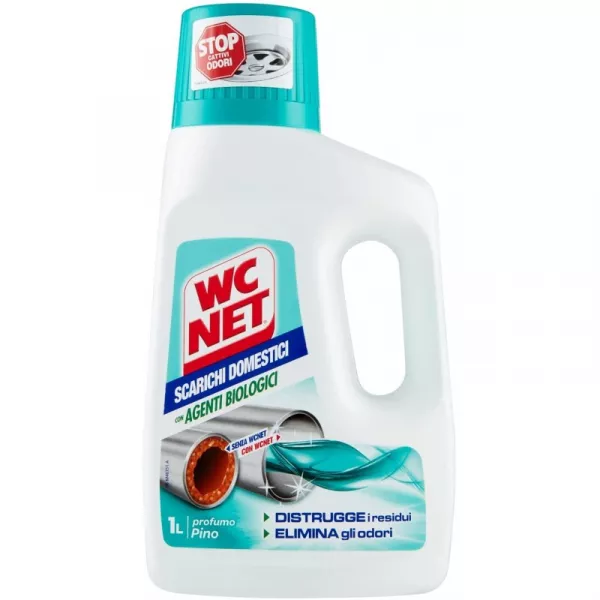 Solutie Curatare Scurgeri Domestice Wc Net 1 L