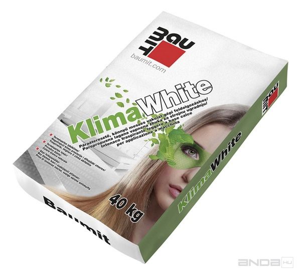 Tencuiala clasica Tencuiala Baumit KlimaWhite 40kg 10900568 ...