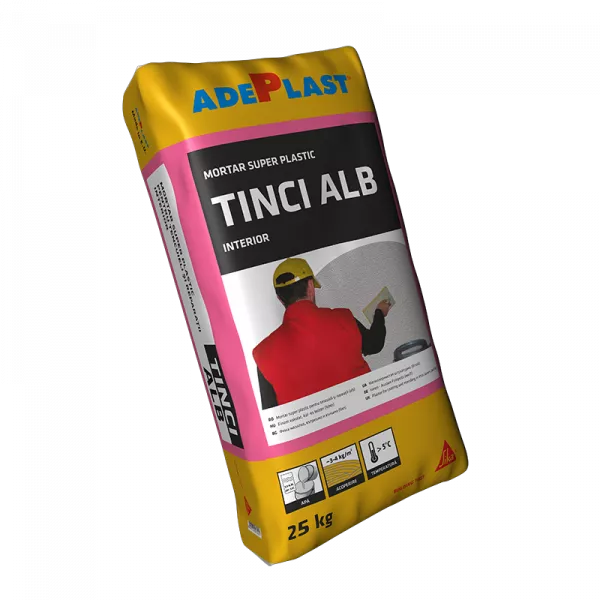 Tinciuri Tinci mortar super-plastic alb Adeplast 25 kg 10900...