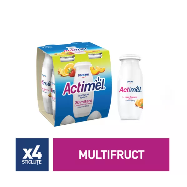 ACTIMEL 4*100G MULTIFRUIT